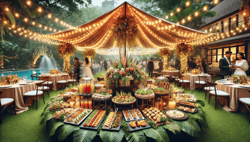 Catering Menus for Outdoor Events - Catering Services Dubai